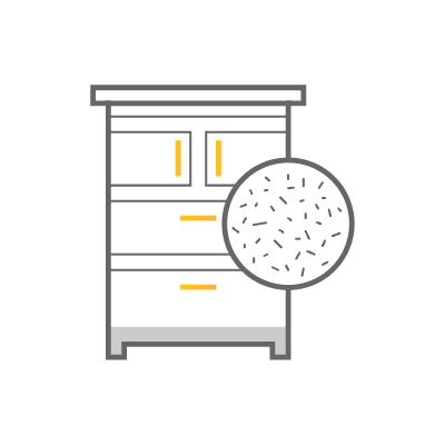 Learn about Formaldehyde-free MDF cabinet