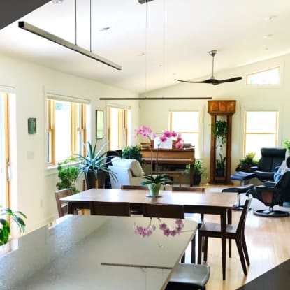 Panelized Prefab wall being set with Prefabricated Panelized Home by ...