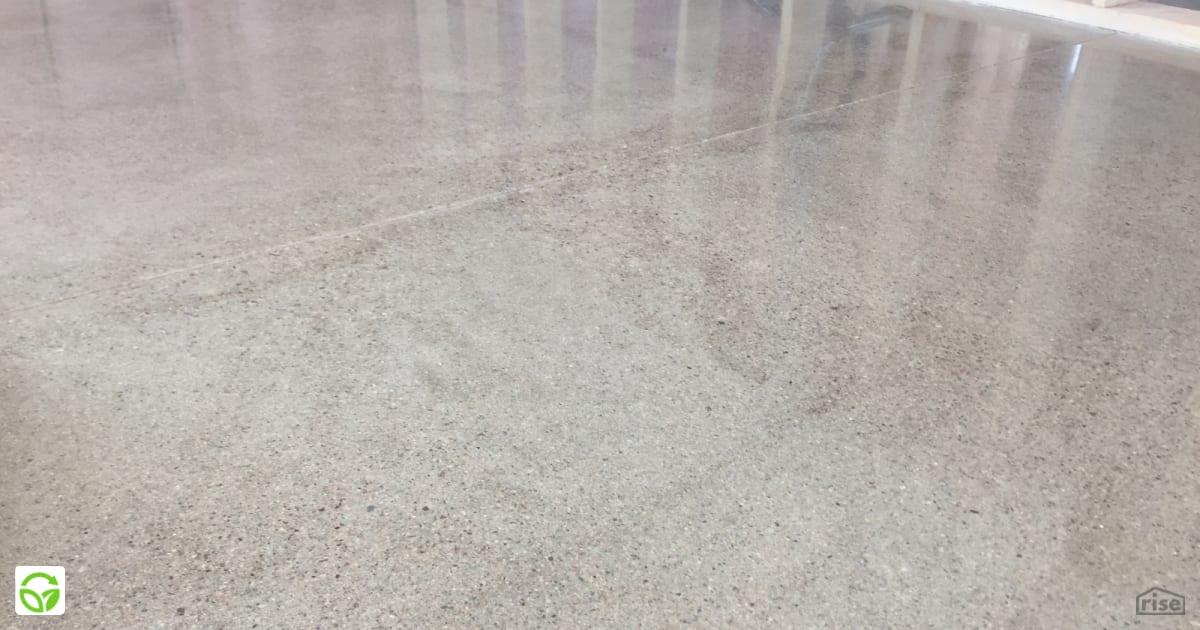 800 Grit Hiperfloor with Concrete Flooring by DeltaCrete