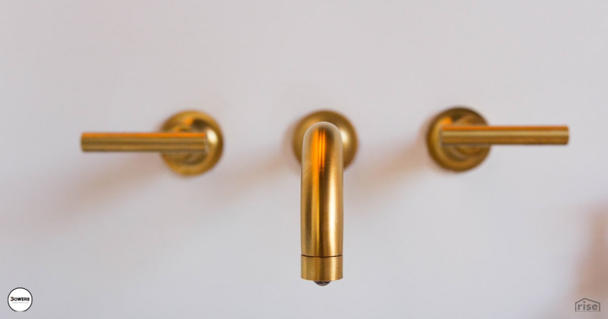 The Broadway - Bathroom with Low-Flow Bathroom Faucet by Bowers ...