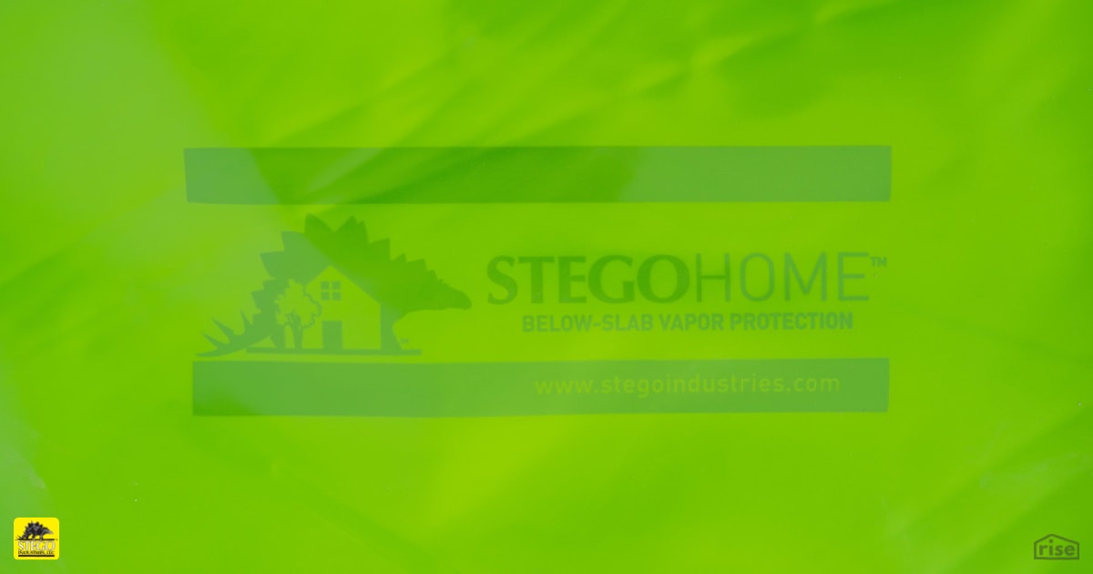 StegoHome Installation with Vapor Control Layer by Stego Industries, LLC