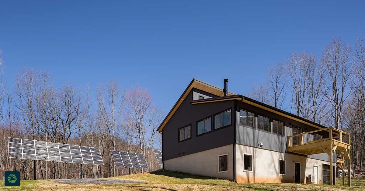 Ridgeline rear exterior with Pressure Treated Decking by Deltec Homes