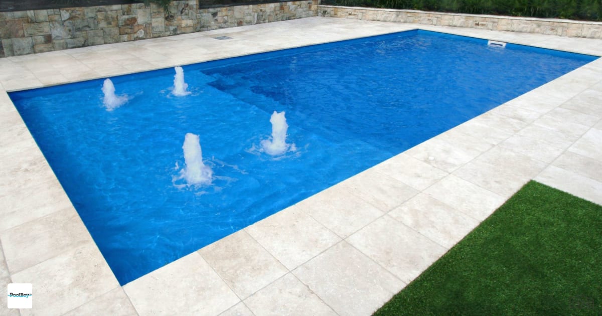 Inground Swimming Pool with Variable Speed Pool Pump by PoolBoy Inc