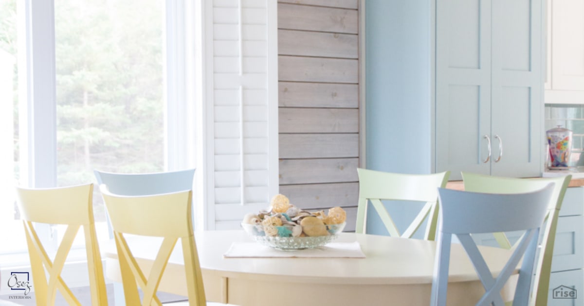 Kitchen & Dining Room with Formaldehyde-free MDF cabinet by Osez Interiors