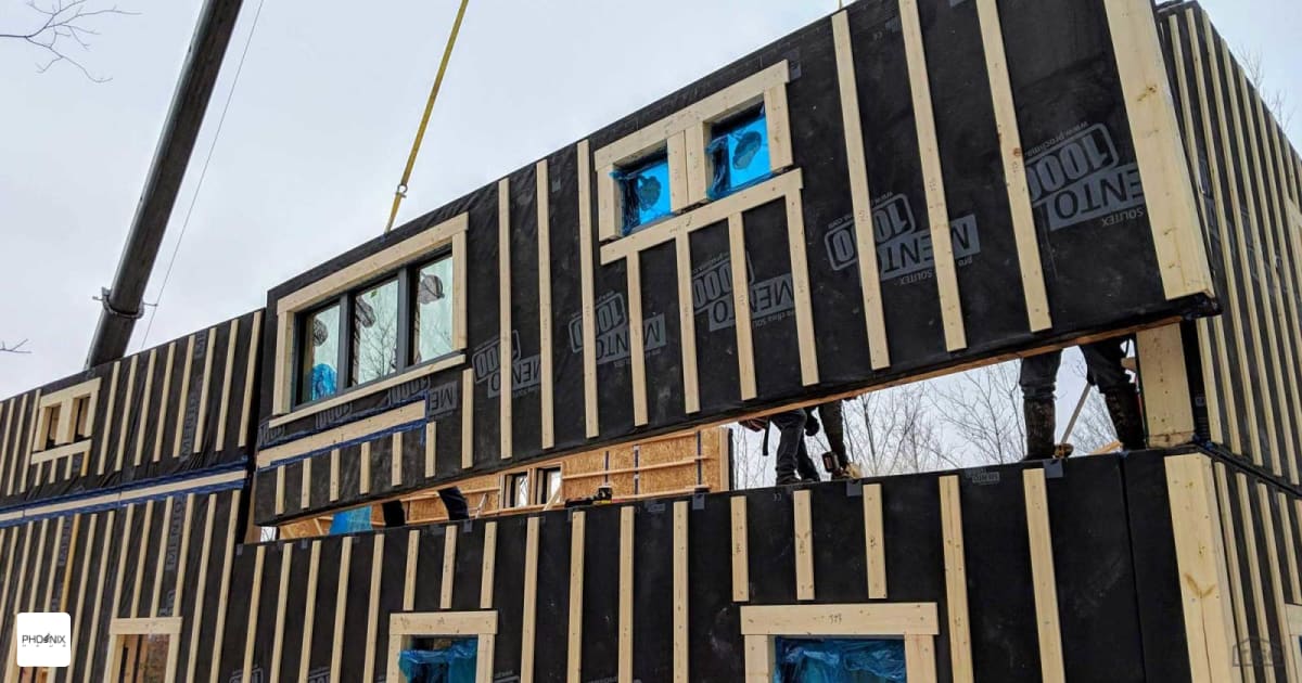 Panelized Prefab second floor wall with Prefabricated Panelized Home by ...