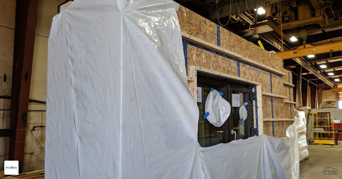 Wall Bundles Ready to Go with Prefabricated Panelized Home by Phoenix ...