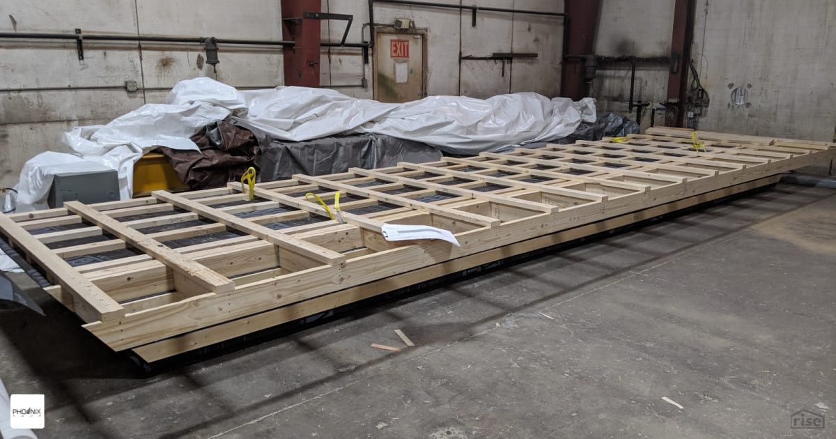 Wall Panel on the Shop Floor with Prefabricated Panelized Home by ...
