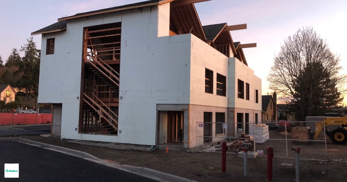 California Condos - Side with Insulated Concrete Forms [ICF] by Nudura