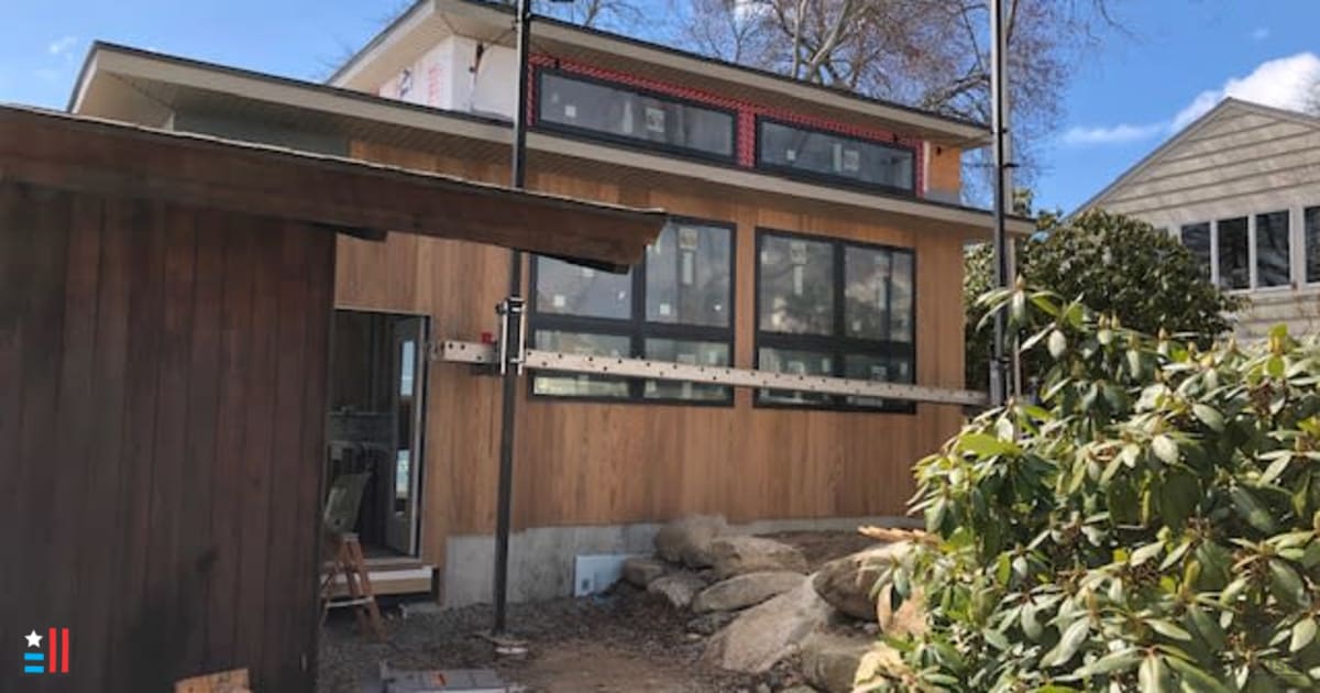Thermally Modified Wood Siding Install with Thermally Modified Wood ...