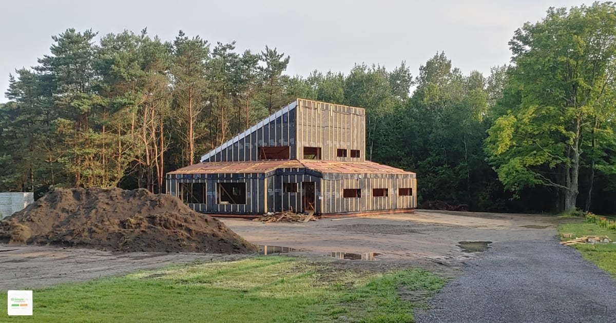 Completed Airtight Enclosure with Prefabricated Panelized Home by ...