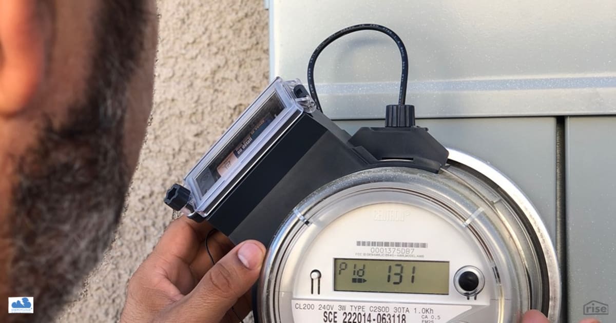 EnergyCloud installed on a meter with Energy Monitoring Systems by Blue ...