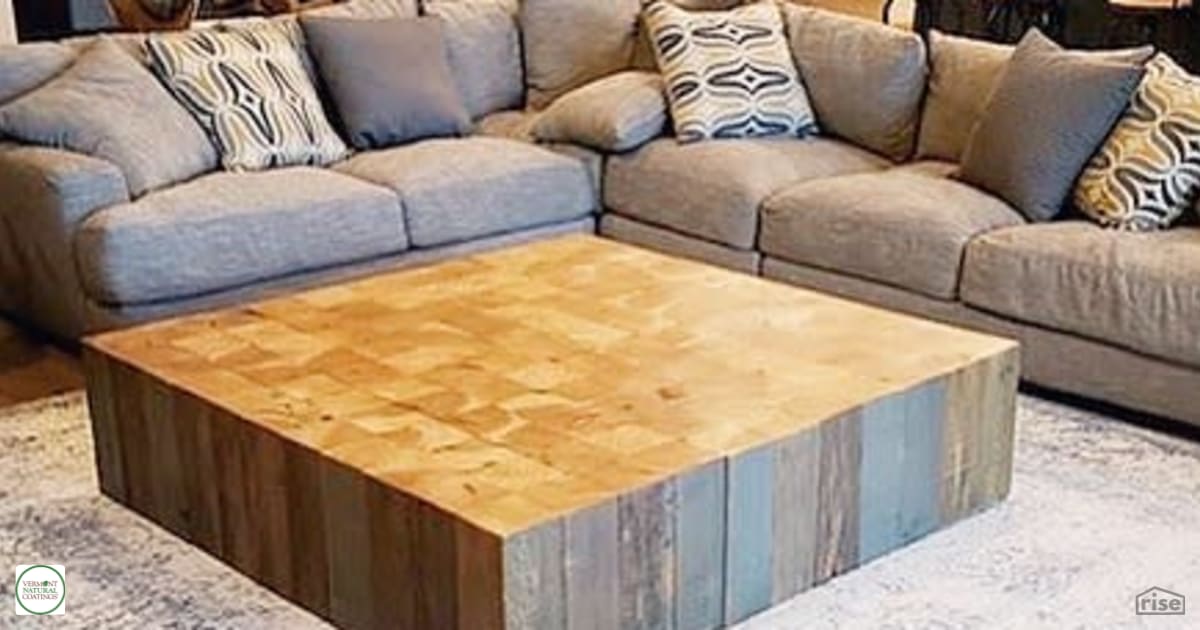 Finished wood living room table with Interior Wood Finish by Vermont ...