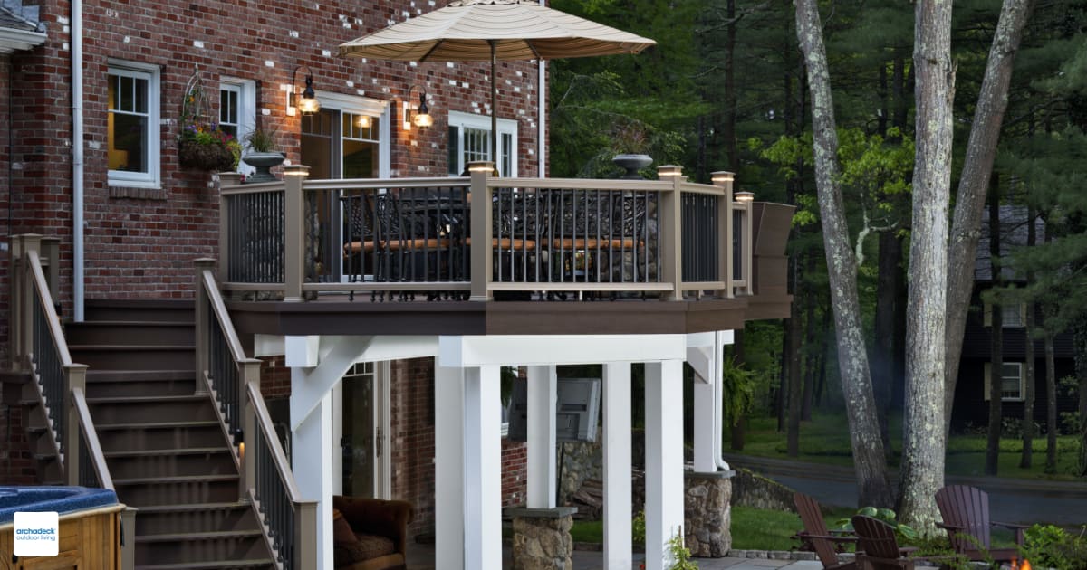 Archadeck - Deck Projects with Patio Stone by Archadeck of Nova Scotia