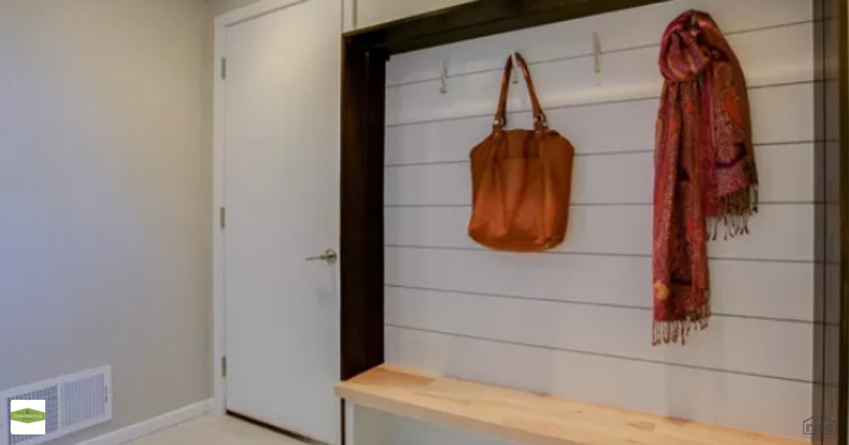 Entryway with Integrated LED by Constructive Builders