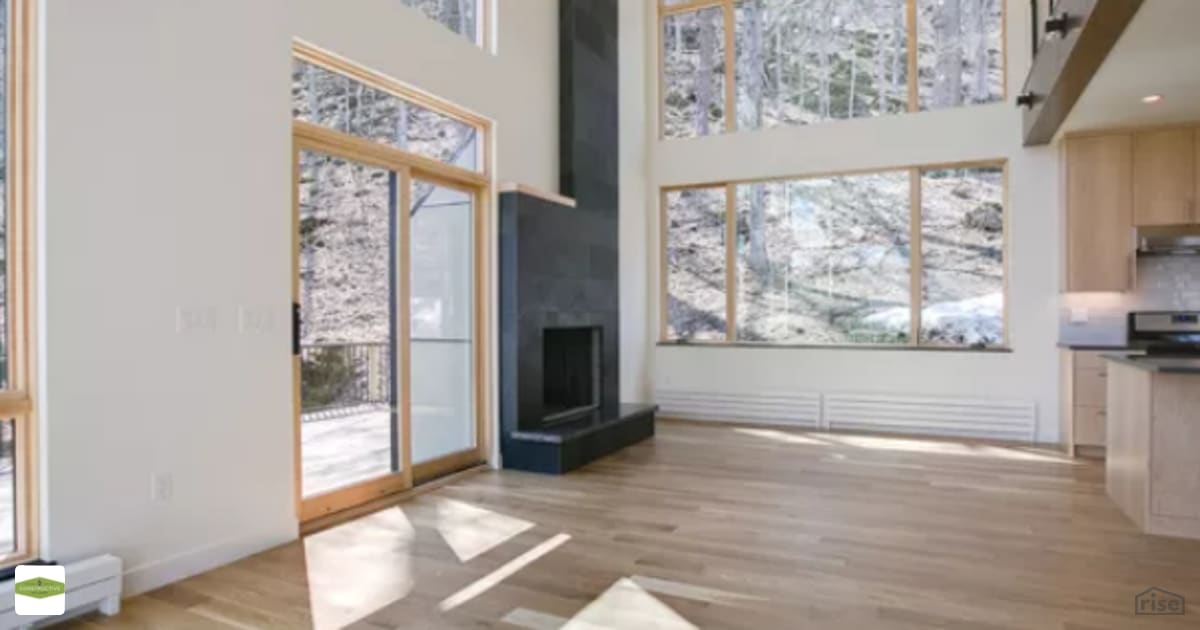 Living Room with Integrated LED by Constructive Builders