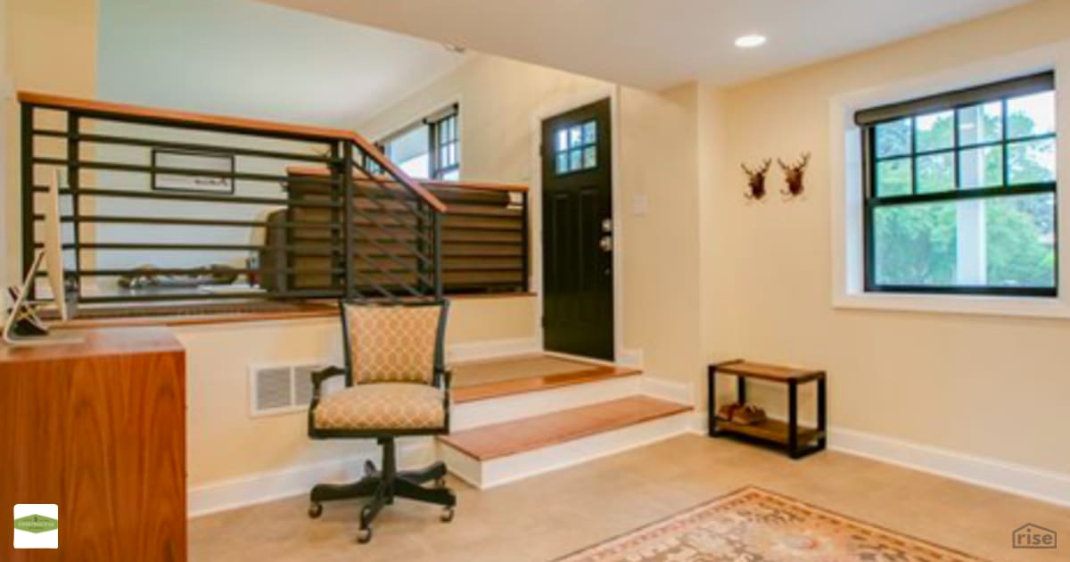 Entryway with Integrated LED by Constructive Builders