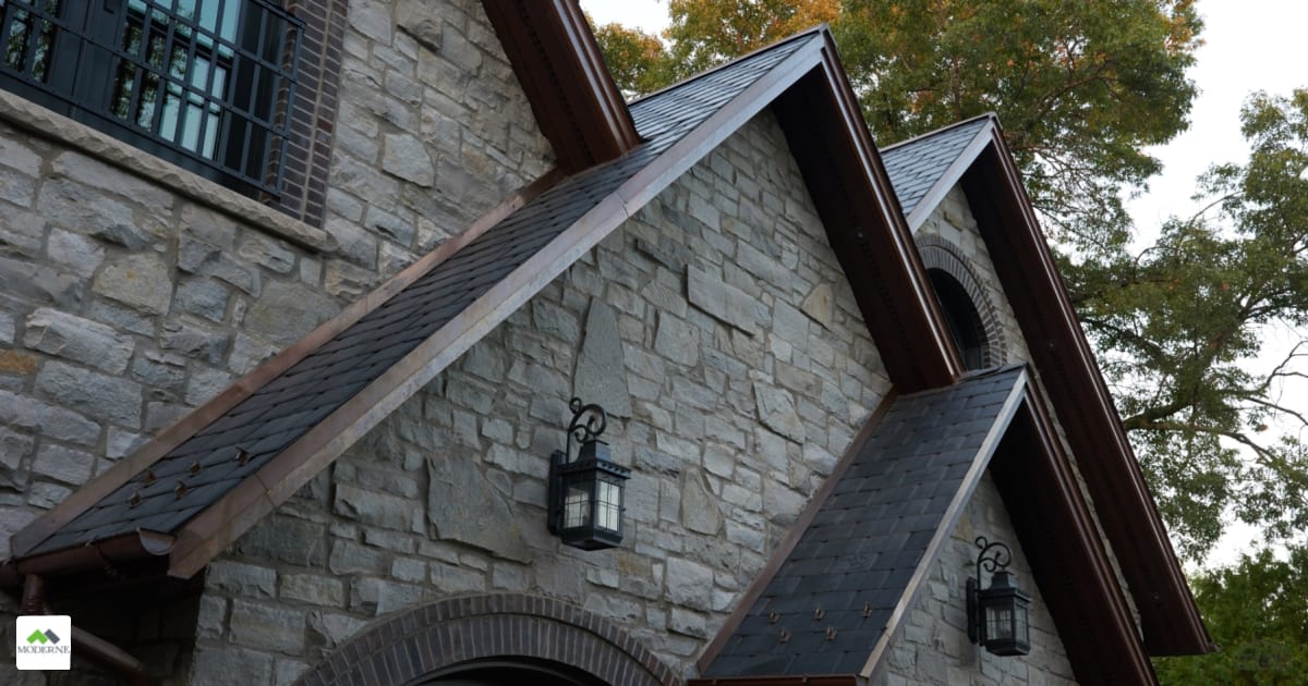 Synthetic Slate Roofing - Moderne Slate with Composite Shingles by ...