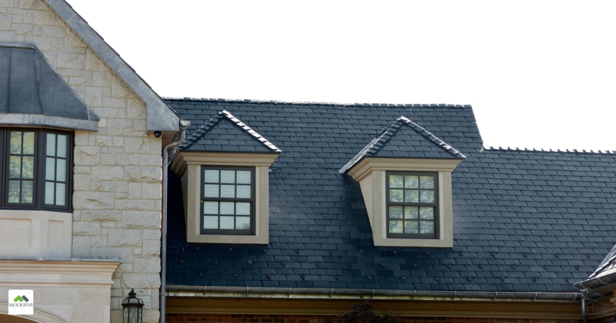 Synthetic Slate Roofing - Moderne Slate with Composite Shingles by ...