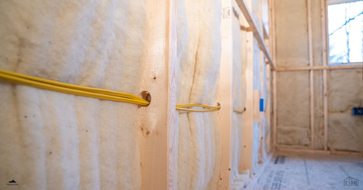 Wool Batt Insulation with Sheep's Wool Batt Insulation by Havelock Wool