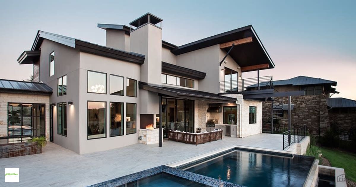 Home insulated with Greenfiber Sanctuary with Cellulose Blown-in ...