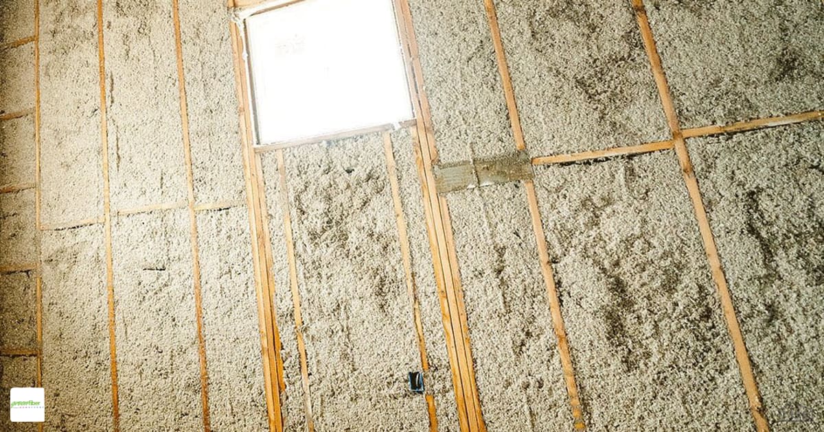 Sanctuary blown-in cellulose with Cellulose Blown-in Insulation by ...