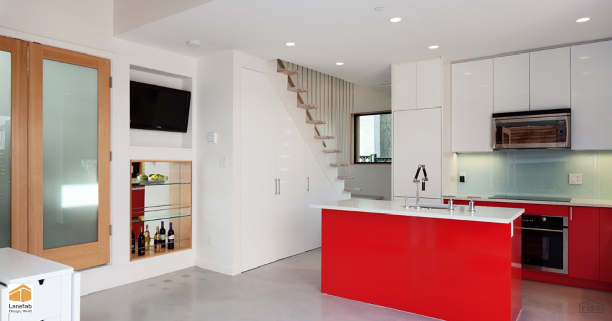 Slocan Kitchen with LED Lighting by Lanefab Design/Build