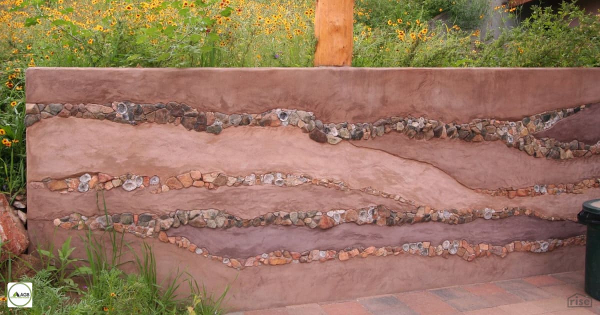 Clay Plaster with Outdoor Gardens by Alliance Green Builders