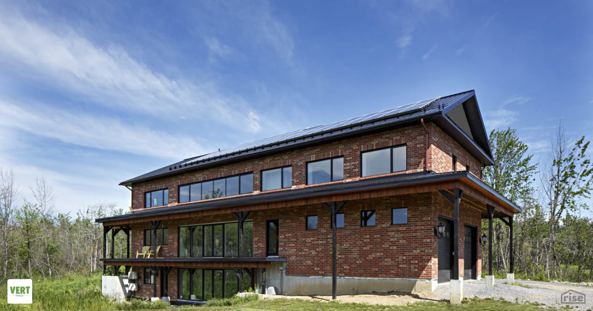 5840 Red Castle Ridge - Exterior with Fixed Window by VERT plan.design ...