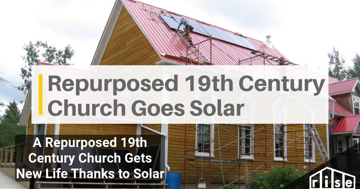 A Repurposed 19th Century Church Gets New Life Thanks to Solar