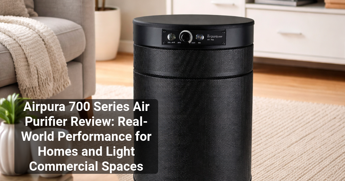 Airpura 700 Series Air Purifier Review: Real-World Performance for ...