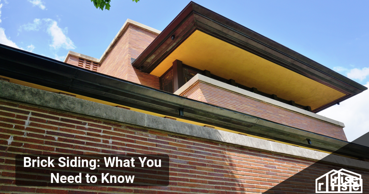 Brick Siding: What You Need to Know