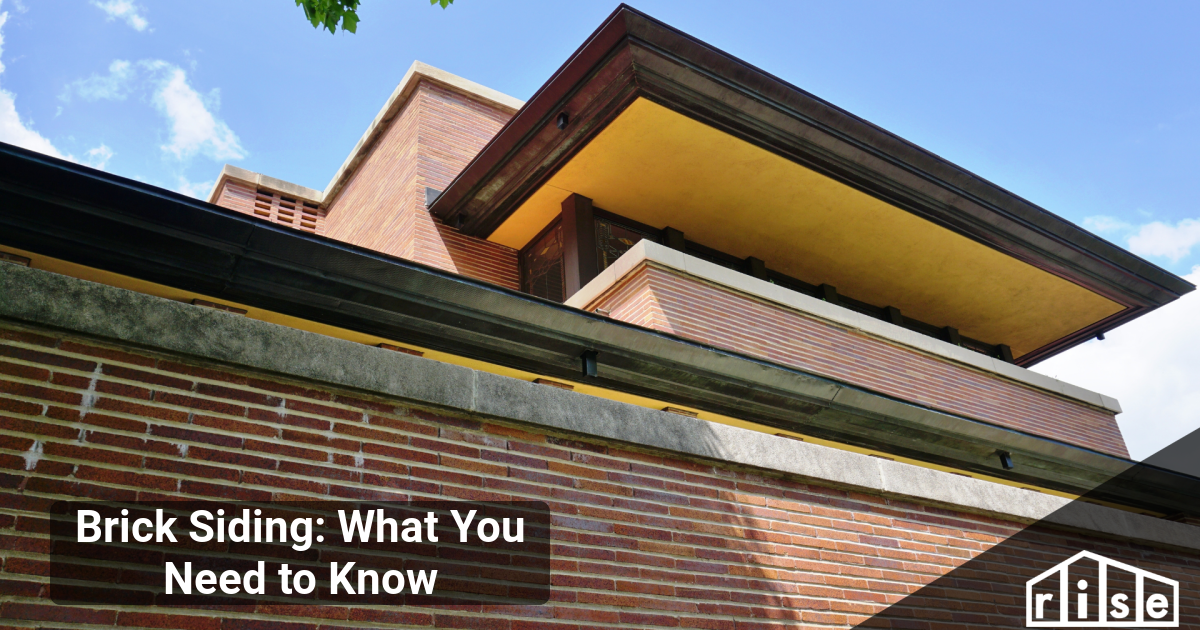 Brick Siding: What You Need to Know