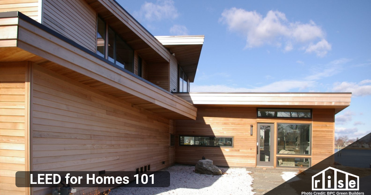 LEED for Homes 101