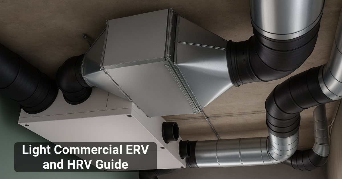 Light Commercial ERV and HRV Guide