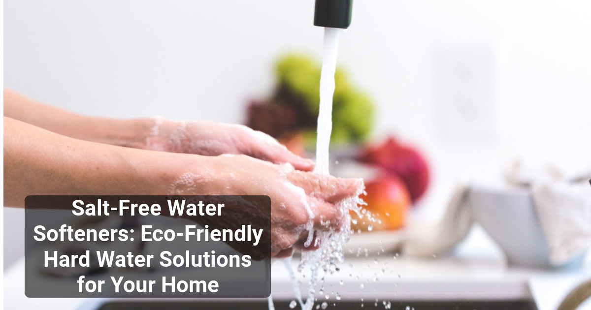 Salt-Free Water Softeners: Eco-Friendly Hard Water Solutions for Your Home