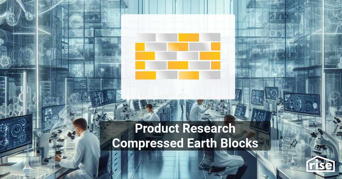 Learn about Compressed Earth Blocks