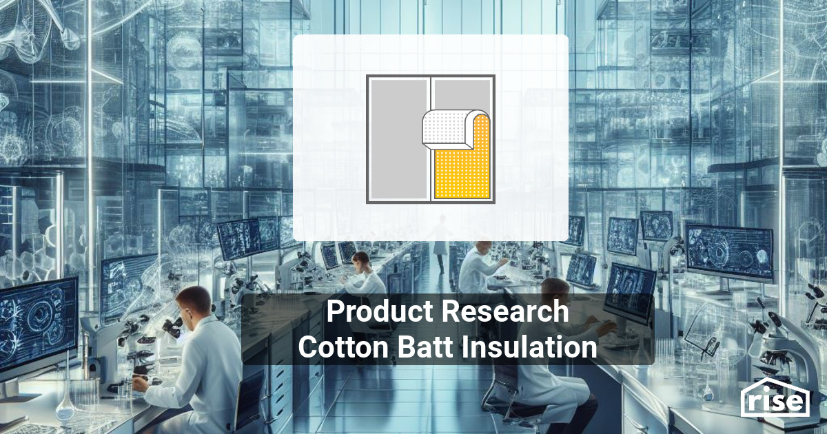 Learn about Cotton Batt Insulation