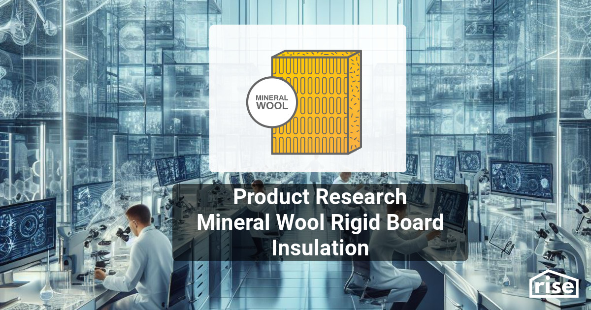 Learn about Mineral Wool Rigid Board Insulation