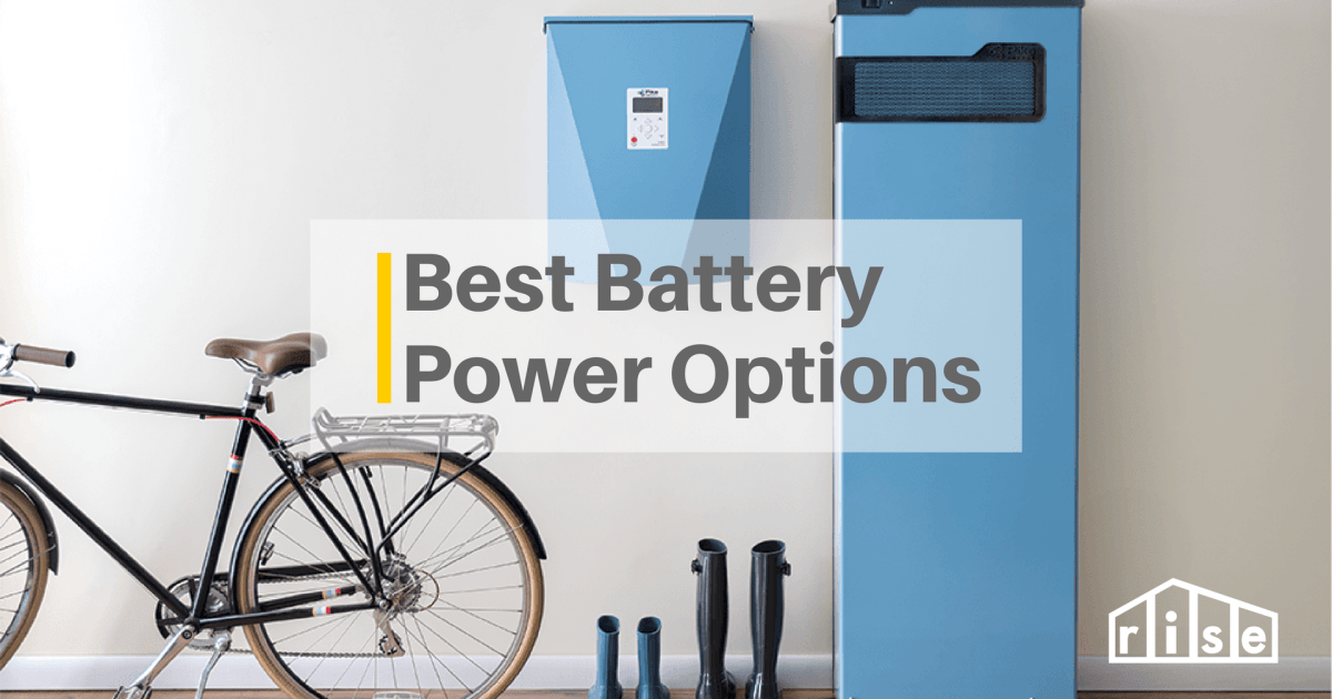 The 6 Best Home Battery Power Options in 2021 (with Prices)