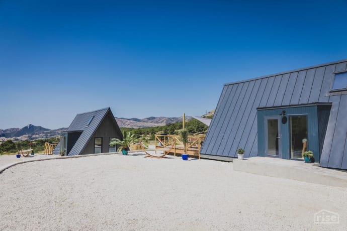 An A-Frame in the Woods Provides a Growing Family with Their First ...