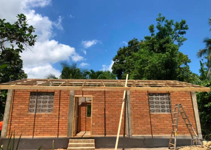 A Non-Profit Uses Compressed Earth Blocks to Build Happy Homes in Haiti