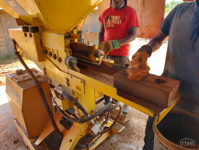 A Non-Profit Uses Compressed Earth Blocks to Build Happy Homes in Haiti
