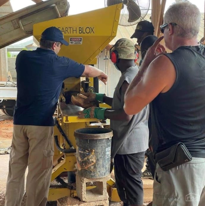 A Non-Profit Uses Compressed Earth Blocks to Build Happy Homes in Haiti