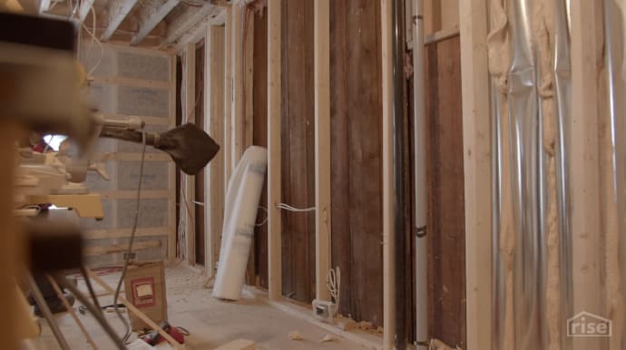 Cellulose Insulation for Double-Studded Walls