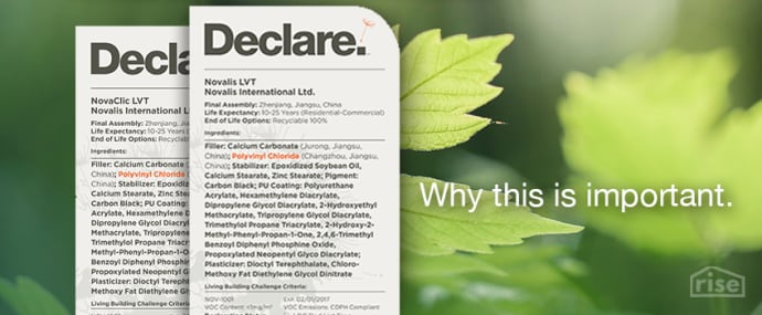 How to Find Healthy Building Materials: Declare Label