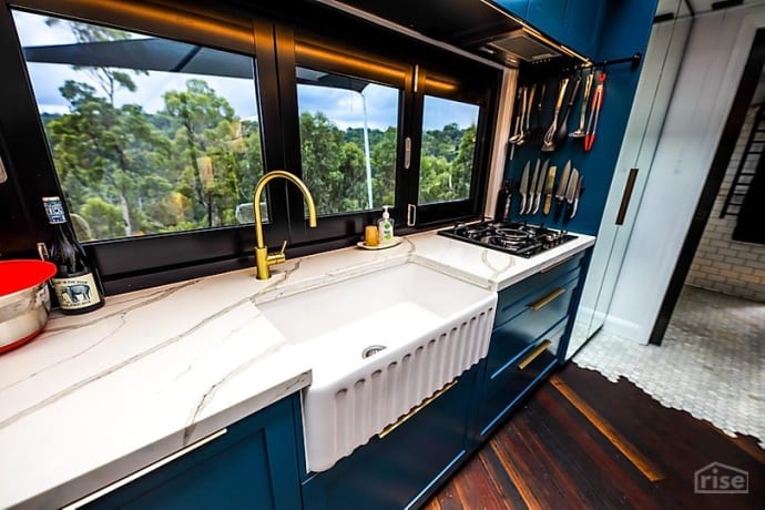 A Modernist Tiny Home Prepares to go Off-Grid