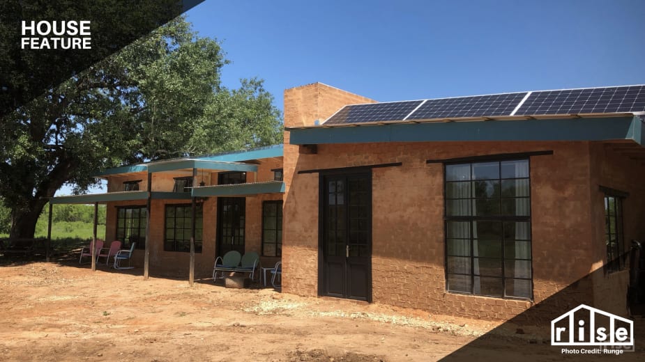 The Runges' Earth-Block Eco-Ranch