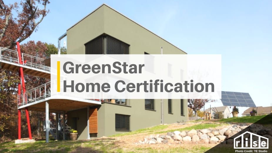 GreenStar Home Certification Program Guide