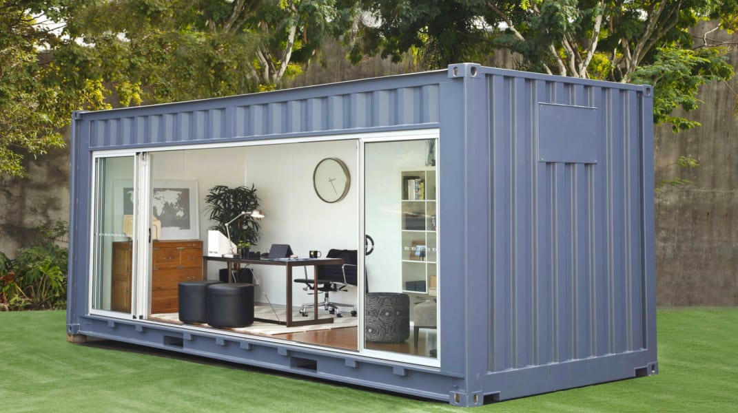 Rise | ALT Office With Sliding Doors with Desk Lamp by Alternative ...