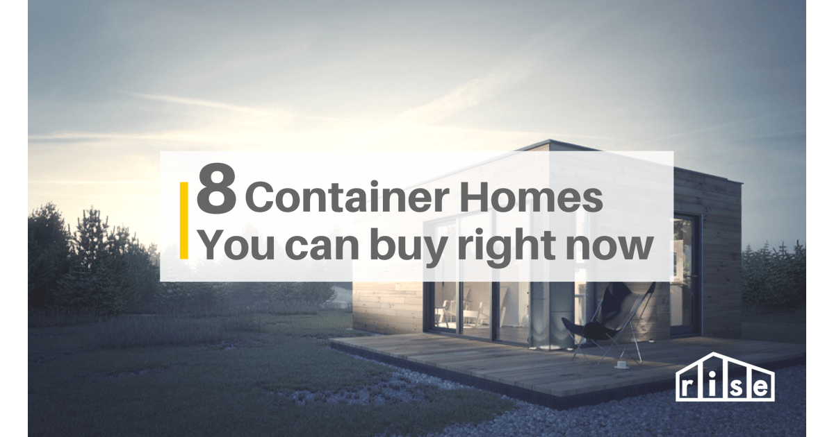 8 Shipping Container Homes You Can Buy Right Now